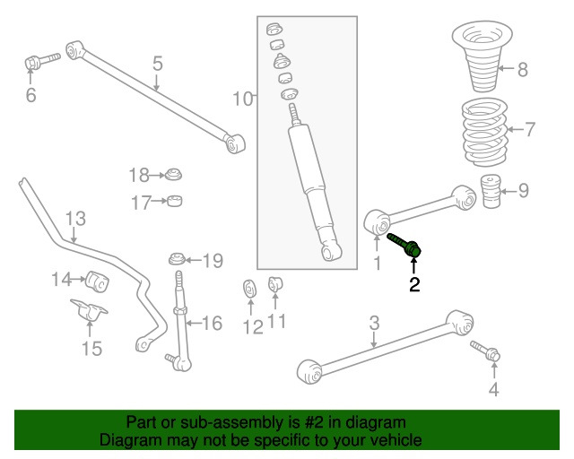 9010512287 Болт TOYOTA LEXUS | Запчасти на DRIVE2