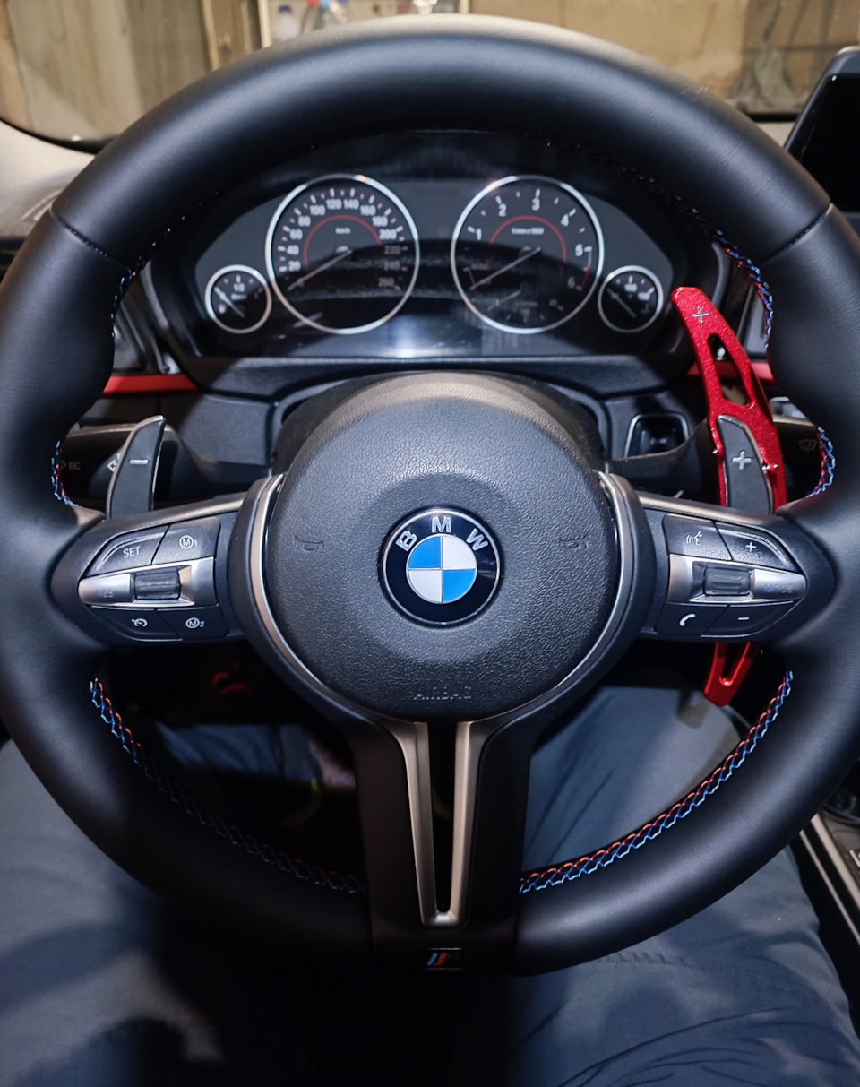 М руль. DTM edition. — BMW 3 series (F30), 2 л, 2011 года | тюнинг | DRIVE2