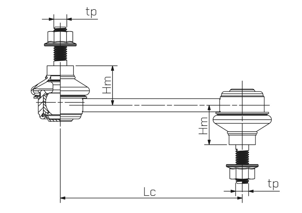 4261 Стойка стабилизатора SIDEM | Запчасти на DRIVE2