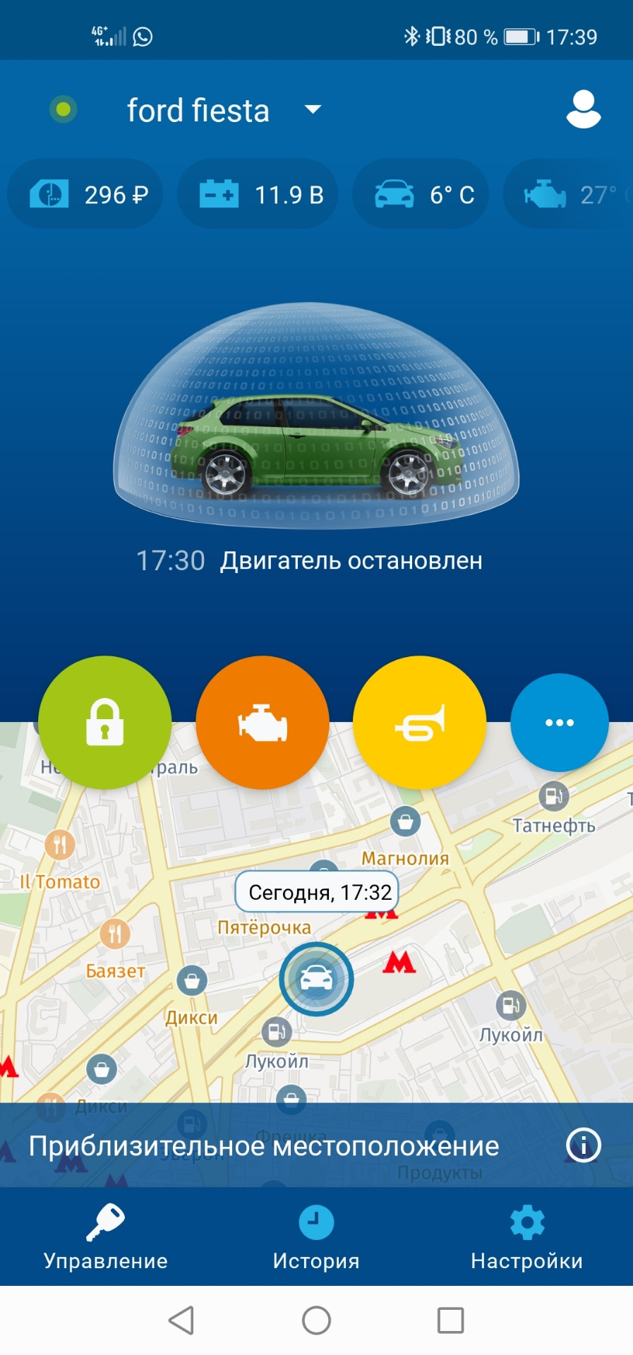 Gsm в starline a93 — Ford Fiesta (Mk VI), 1,6 л, 2008 года | аксессуары ...