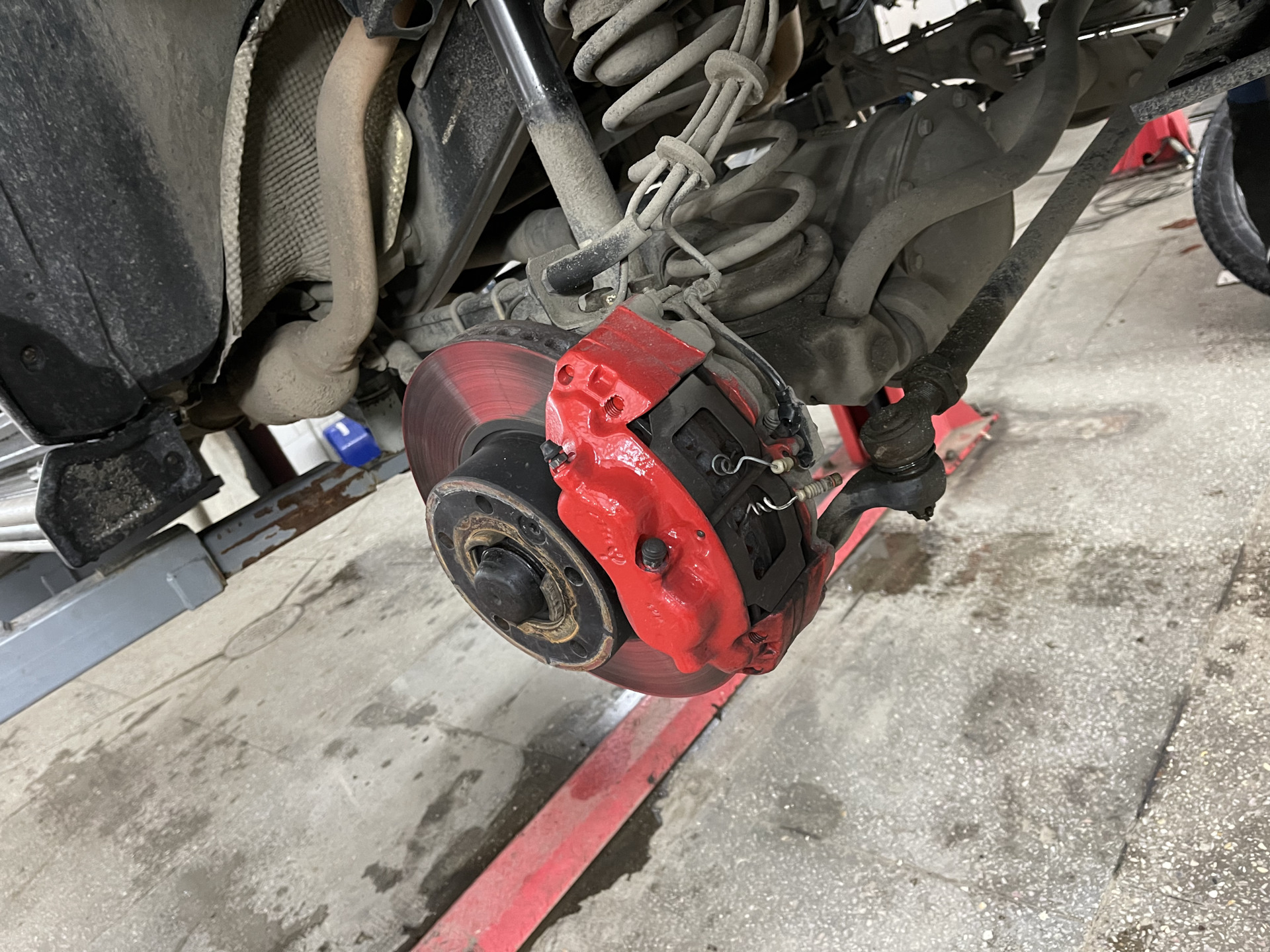 Полная ревизия поворотных кулаков — Mercedes-Benz G-Class (W463 1G), 5 ...