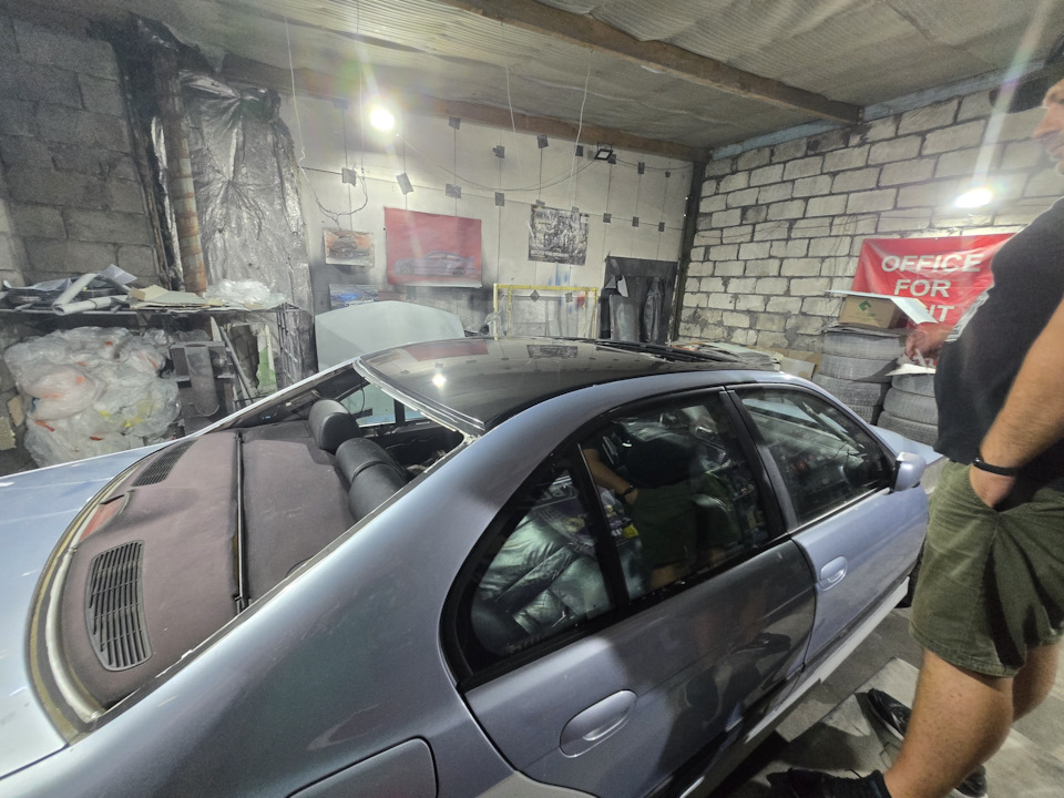 Вот и настало начало долгожданной покраски — BMW 5 series (E39), 3 л ...