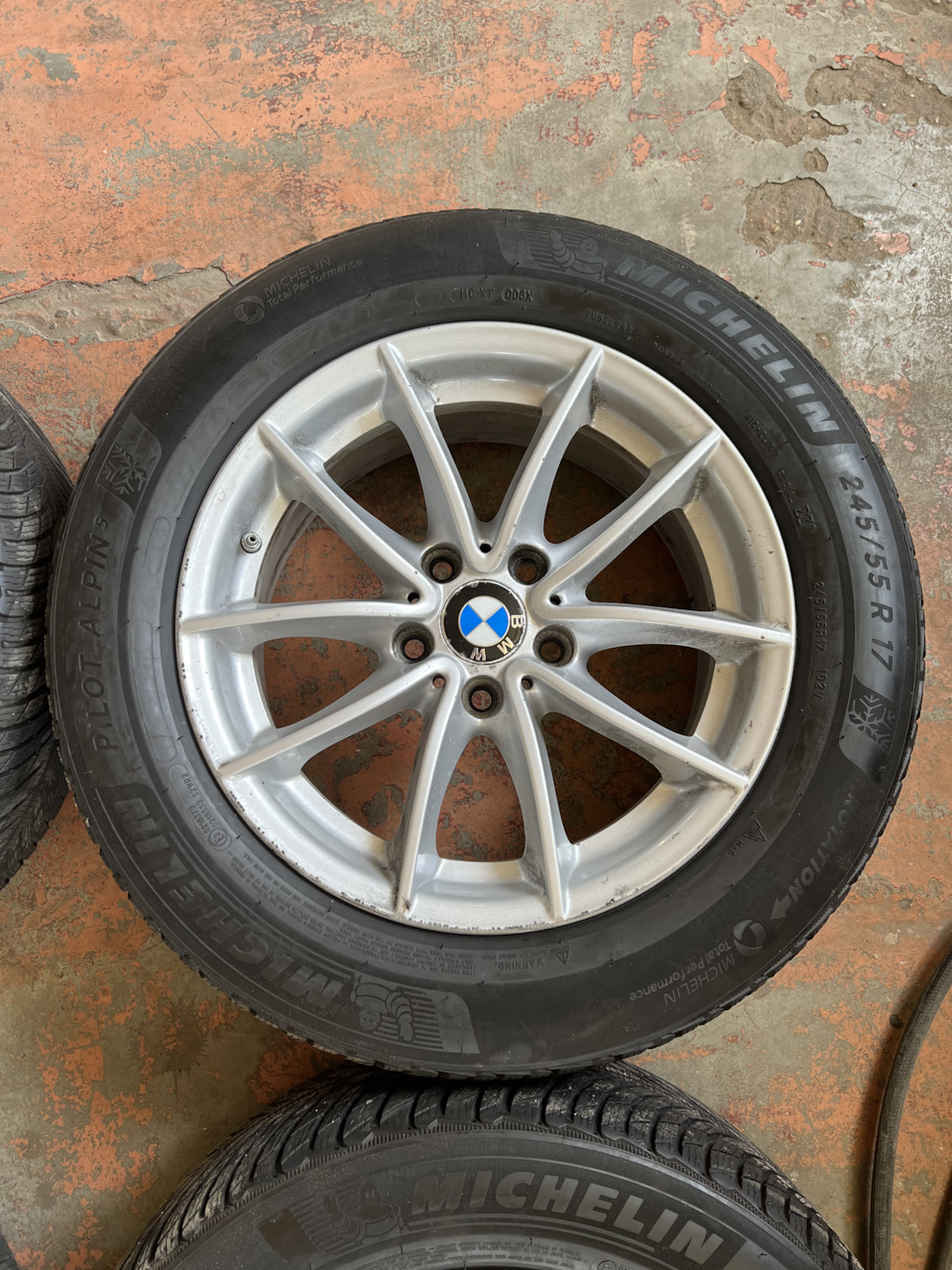 Кому зимние колеса 245/55/17 на BMW F25/26? — BMW X3 (F25), 2 л, 2012 ...
