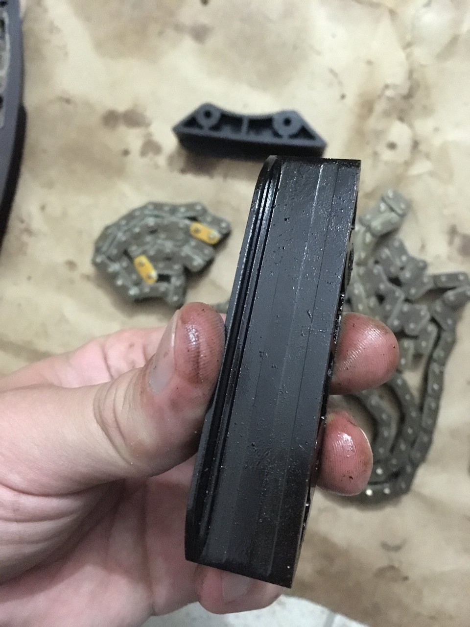 Разбор мотора Prado 120 из-за винтика — Toyota Land Cruiser Prado 120 ...