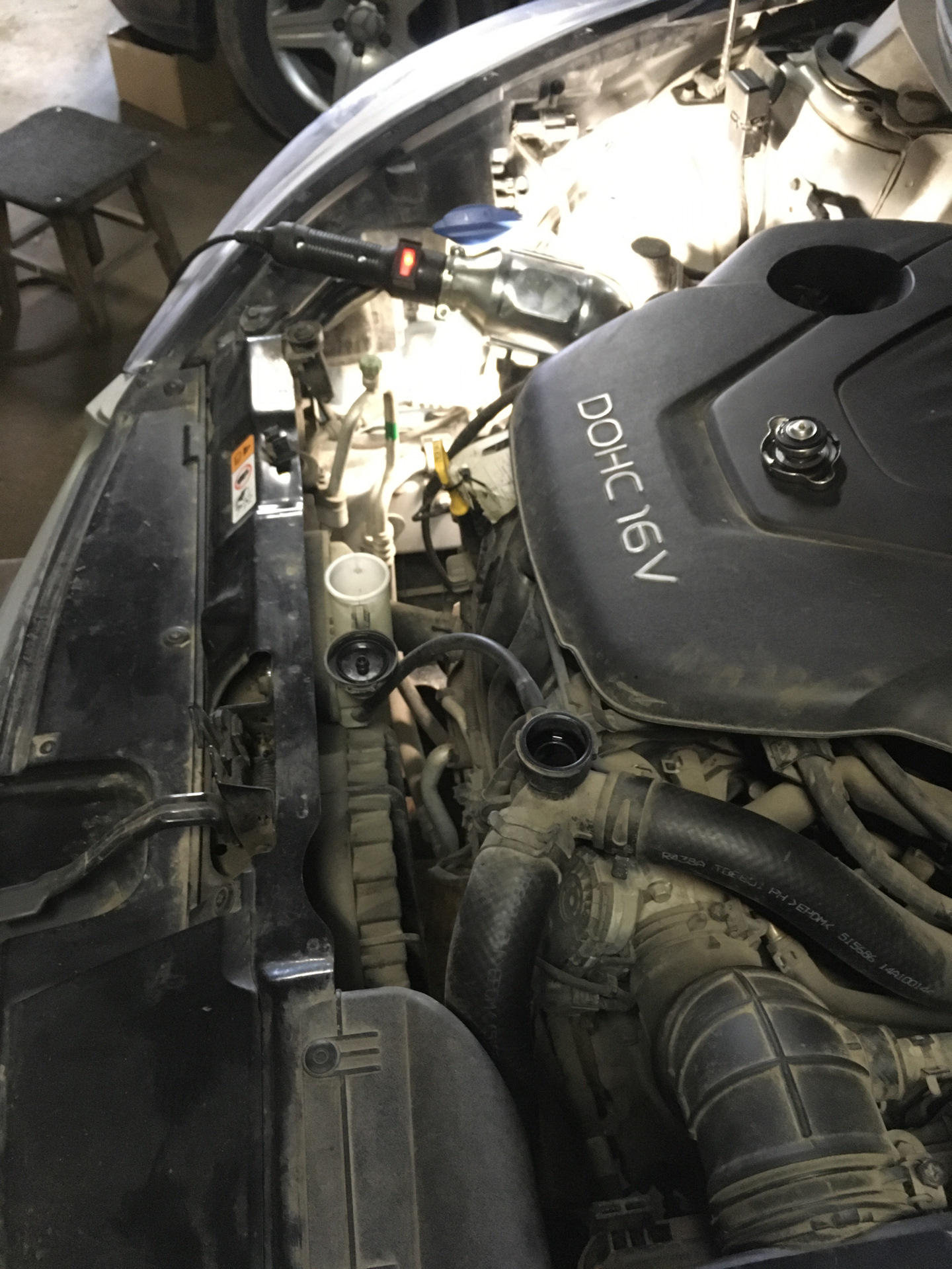 Антифриз CoolStream А-110 — Hyundai Elantra (5G), 1,6 л, 2014 года | другое | DRIVE2