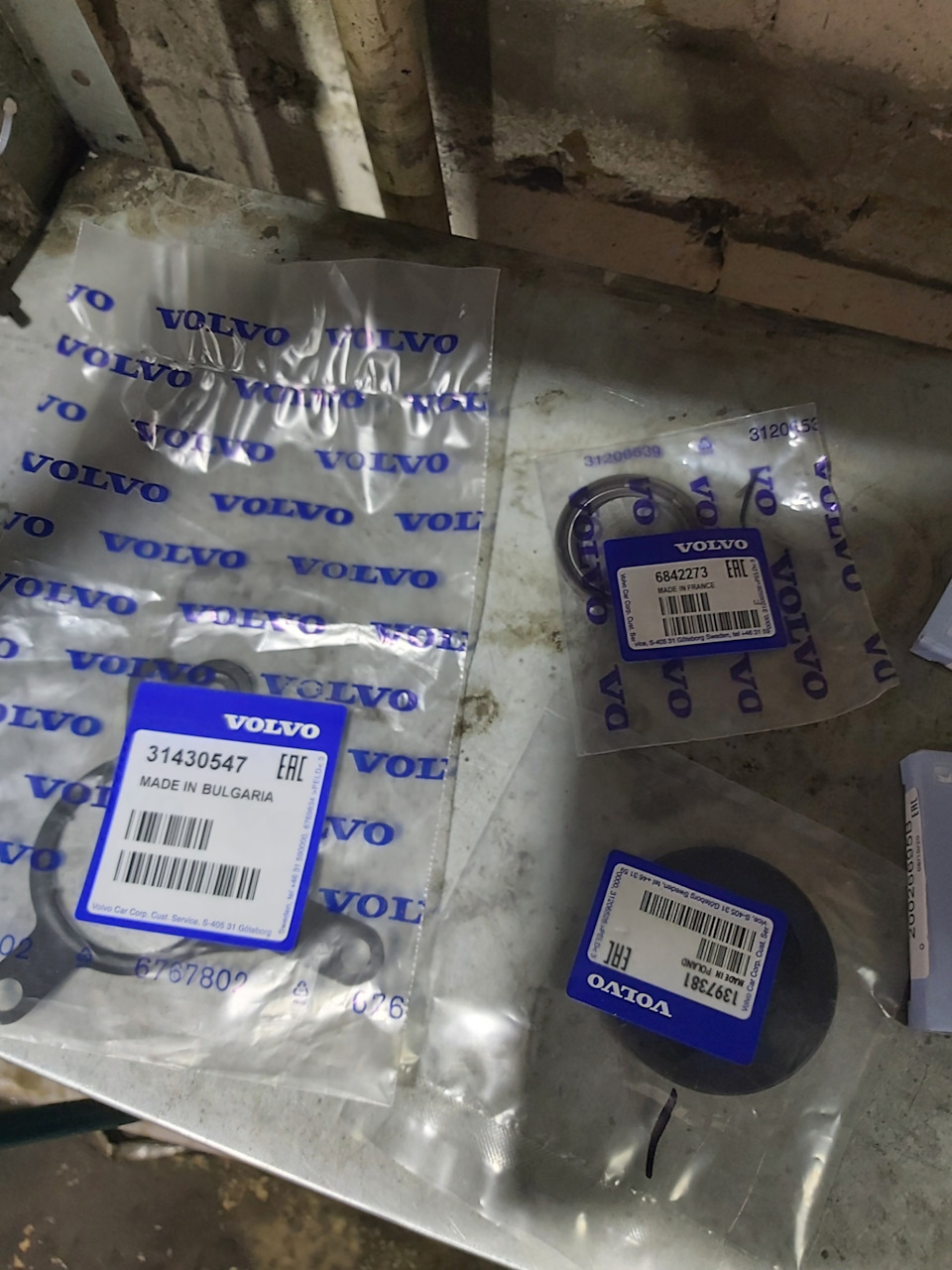 31430547 прокладка Volvo | Запчасти на DRIVE2