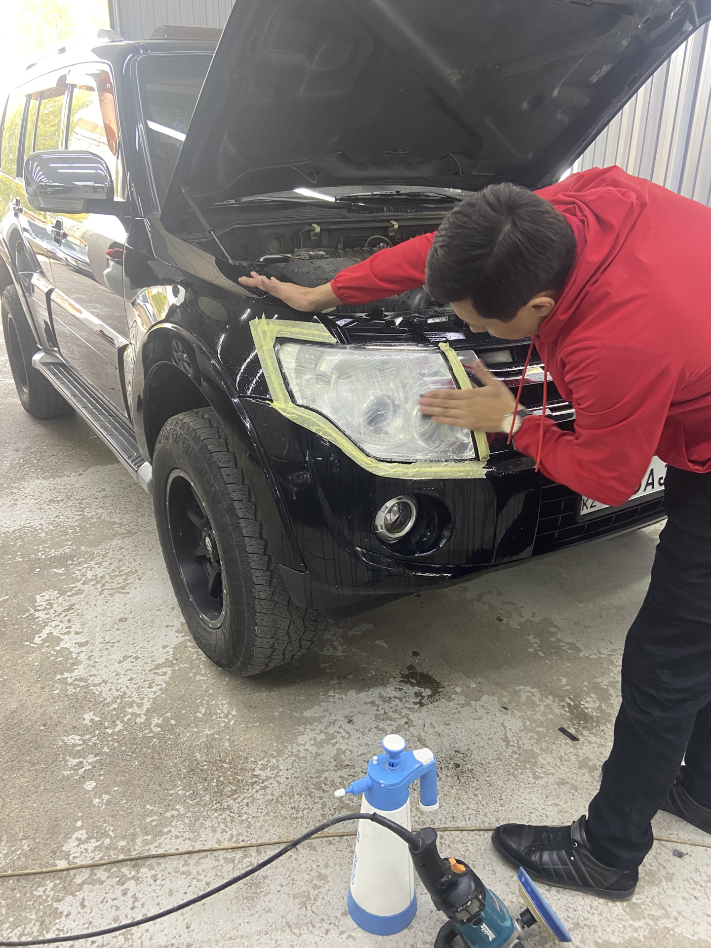 Небольшая подготовка к зиме — Mitsubishi Pajero (4G), 3 л, 2007 года ...