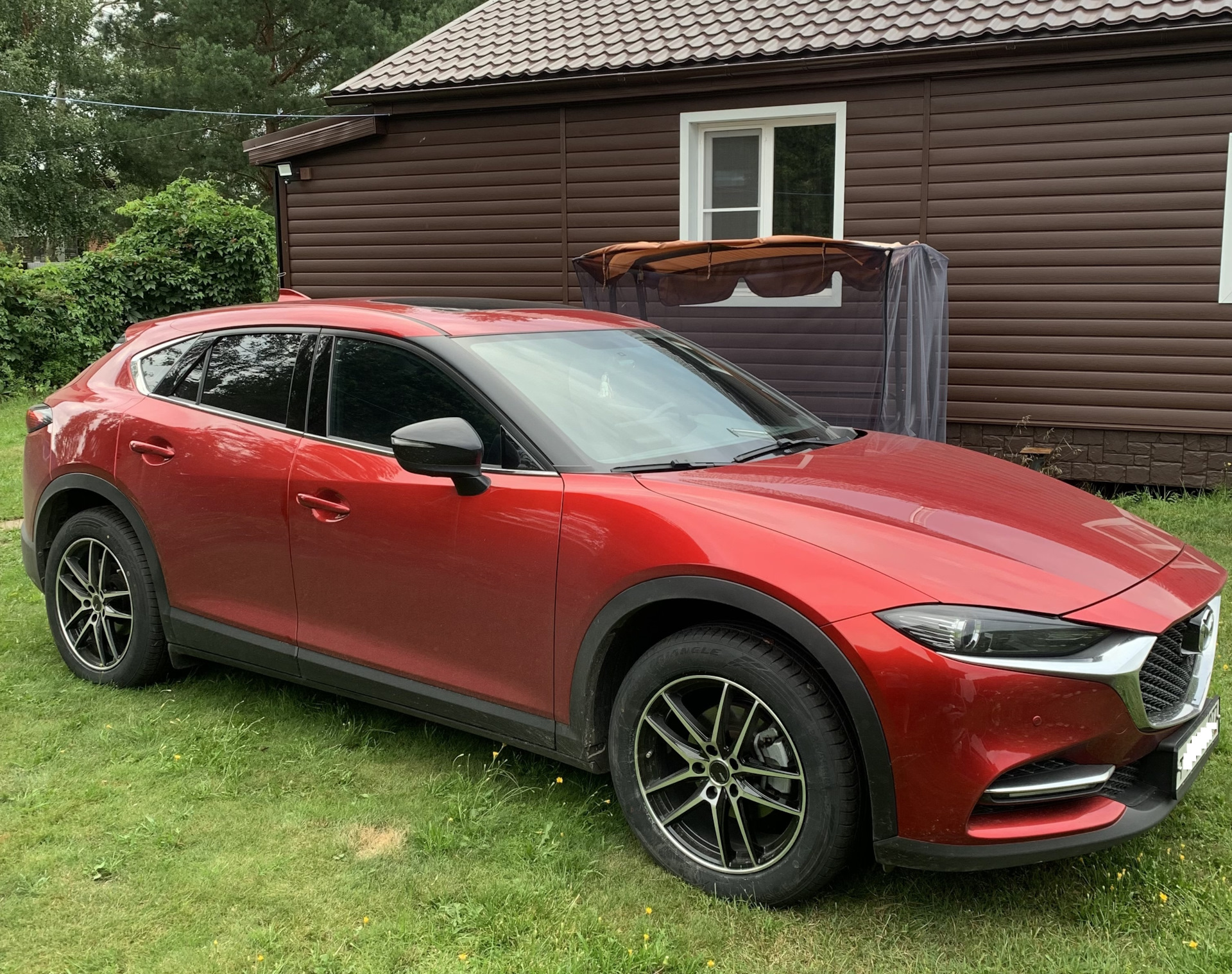 Диски Monza Zack R18 + резина Triangle TH202 EffeXSport — Mazda CX-4, 2 л, 2023 года | колёсные ...