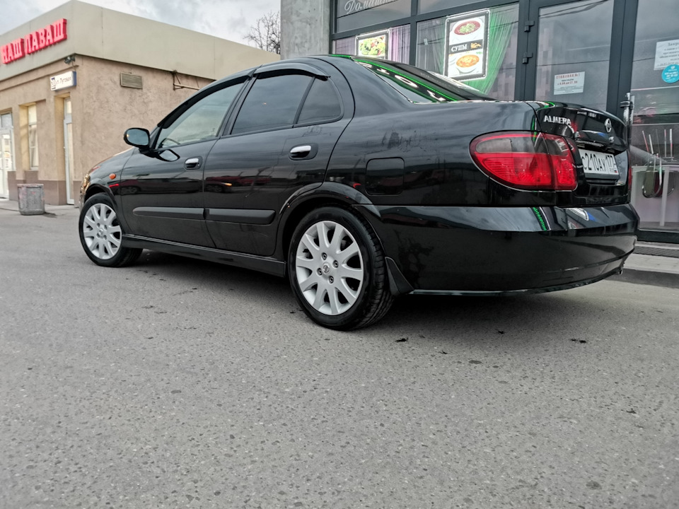 Накладки на пороги от N16E для британского рынка — Nissan Almera II ...