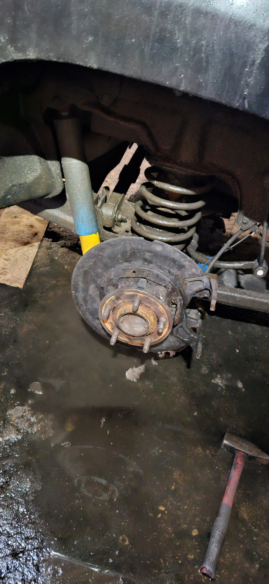 Задний ступичный подшипник — Jeep Grand Cherokee (WK), 3 л, 2007 года ...