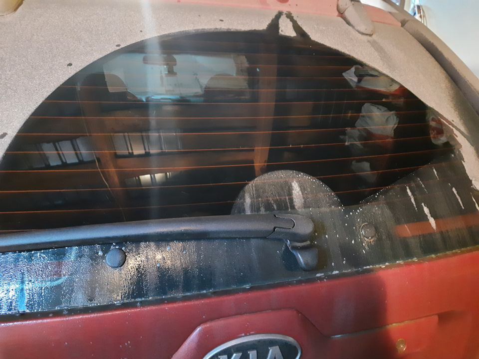 Дворник заднего стекла (не оригинал) — KIA Sportage (2G), 2 л, 2006 ...