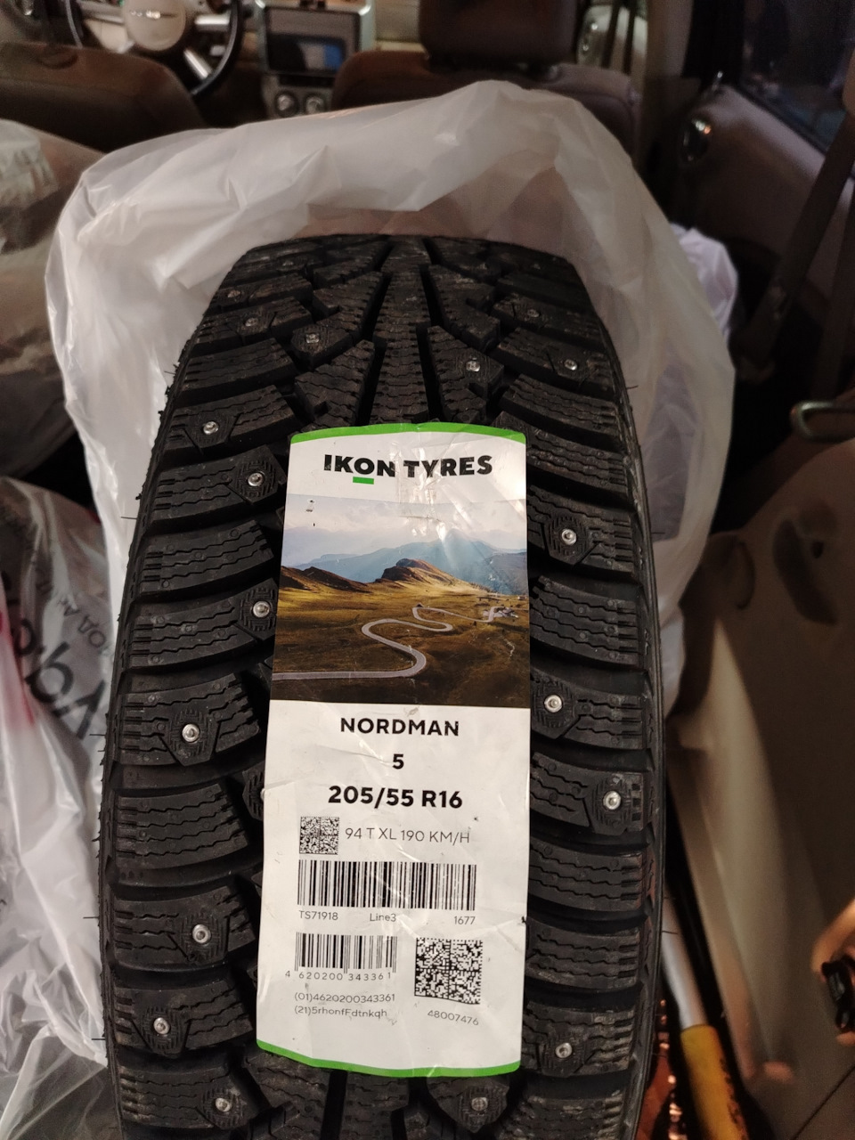 Зимняя резина — Chrysler PT Cruiser, 2,4 л, 2007 года | расходники | DRIVE2