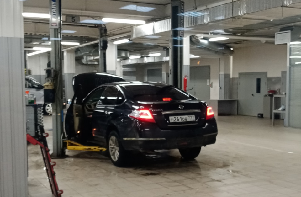 Замена масла в вариаторе Teana j32 4 wd — Nissan Teana (J32), 2,4 л ...