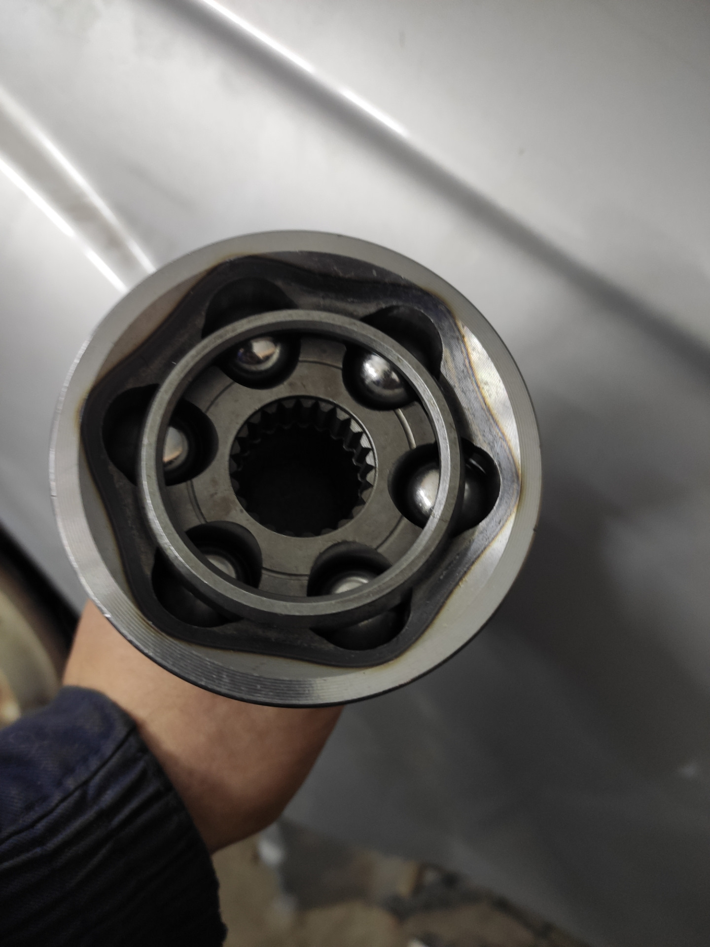 Замена ШРУСа, ремонт ходовой — Opel Combo C, 1,4 л., 2008 года ...