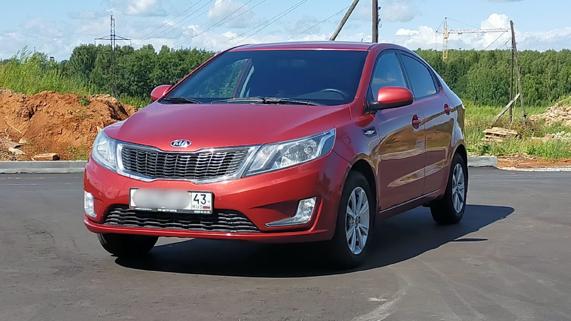 KIA Rio (3G) 1.4 бензиновый 2013 | на DRIVE2