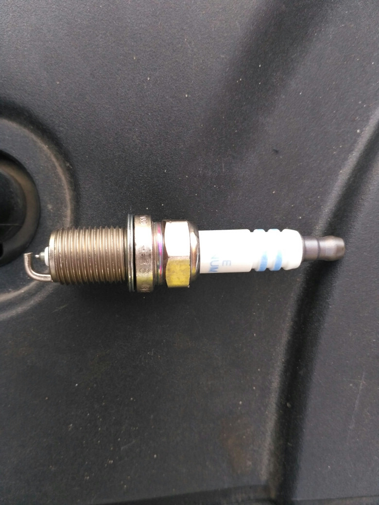 Замена свечей.Запись для контроля. — Toyota Avensis II, 2 л, 2006 года ...