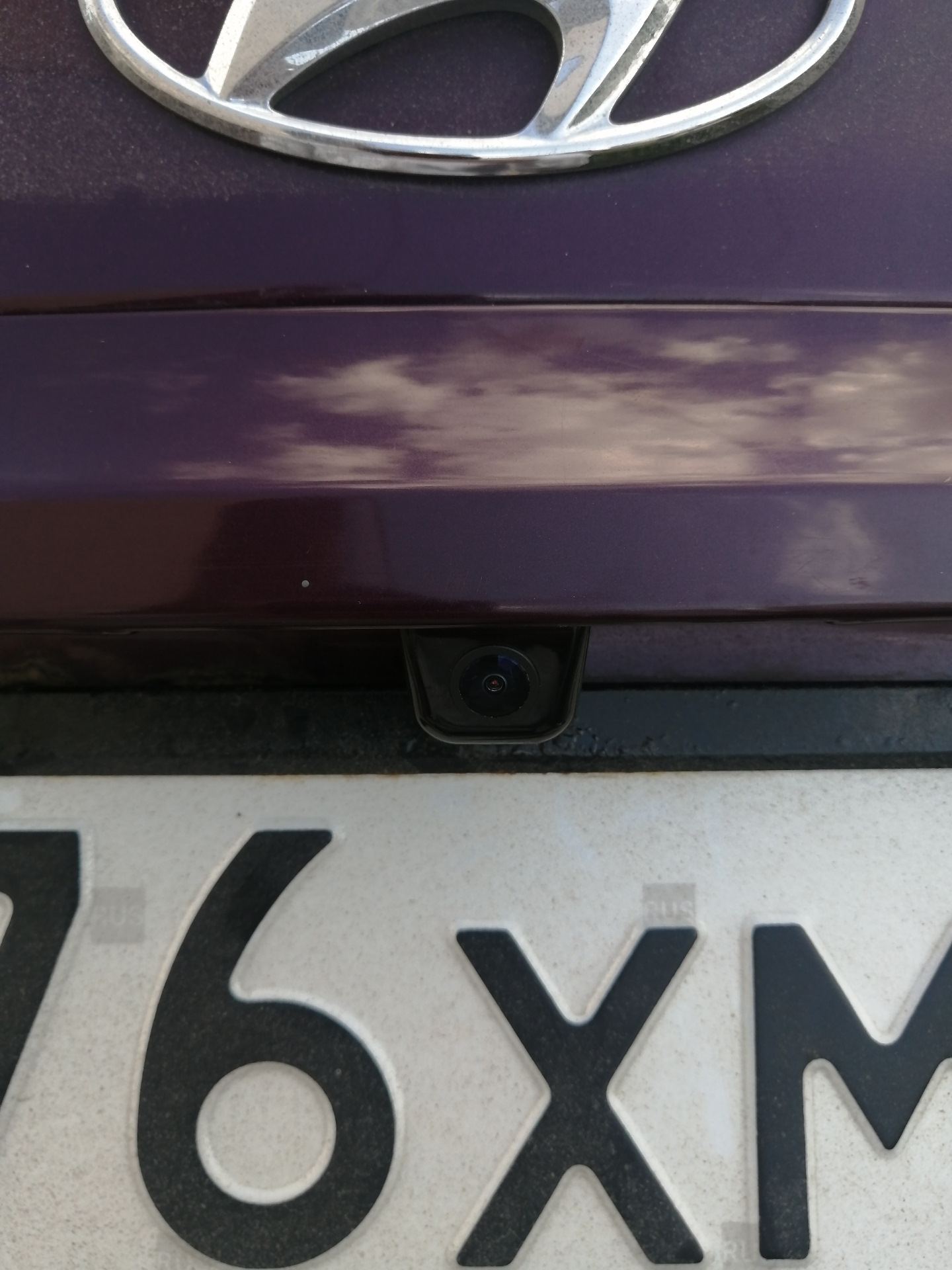 Камера заднего вида AHD в солярис! — Hyundai Solaris (1G), 1,6 л, 2012 ...
