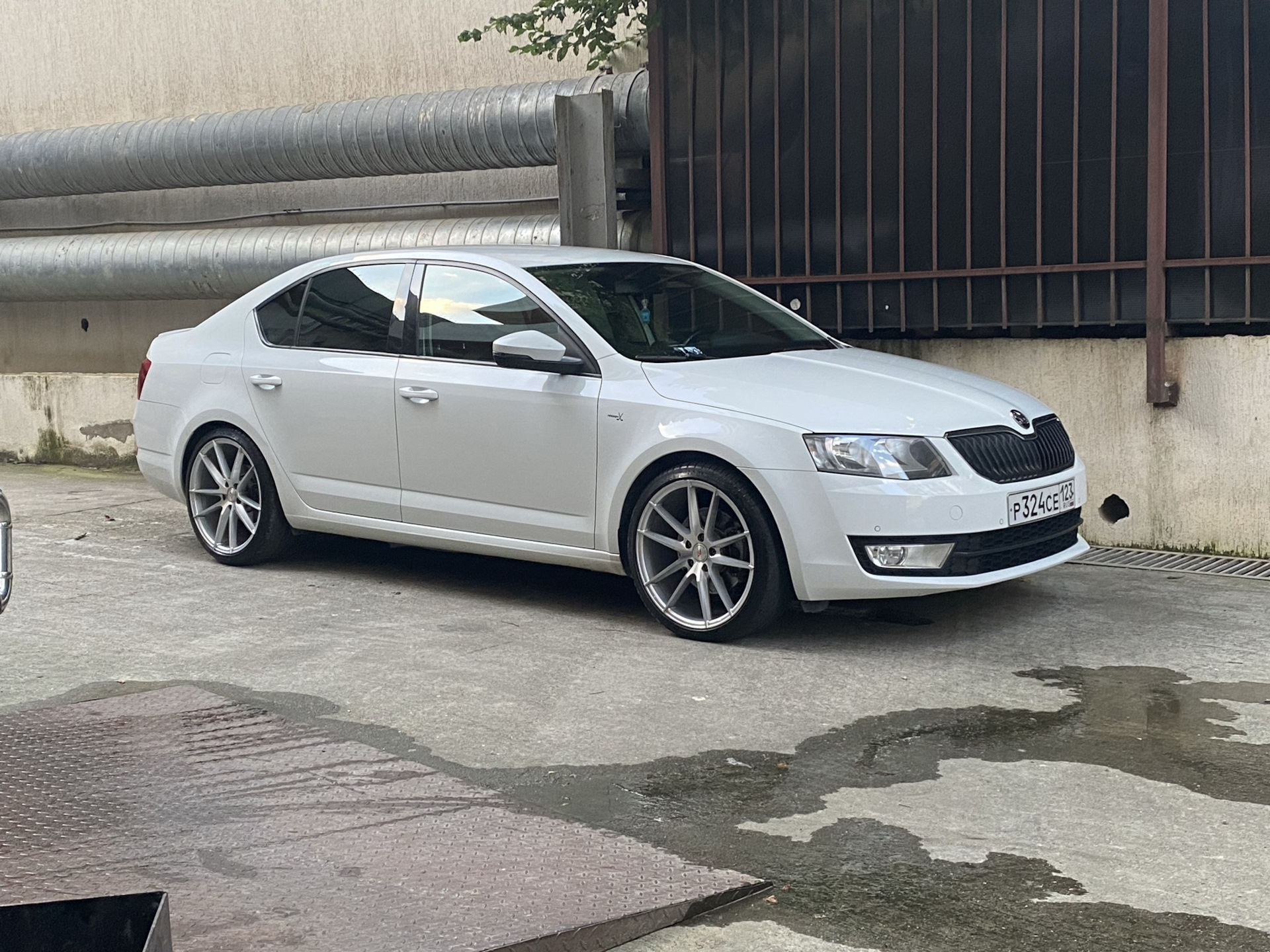 Технорессор -50мм. перед/зад. — Skoda Octavia A7 Mk3, 1,8 л, 2016 года ...