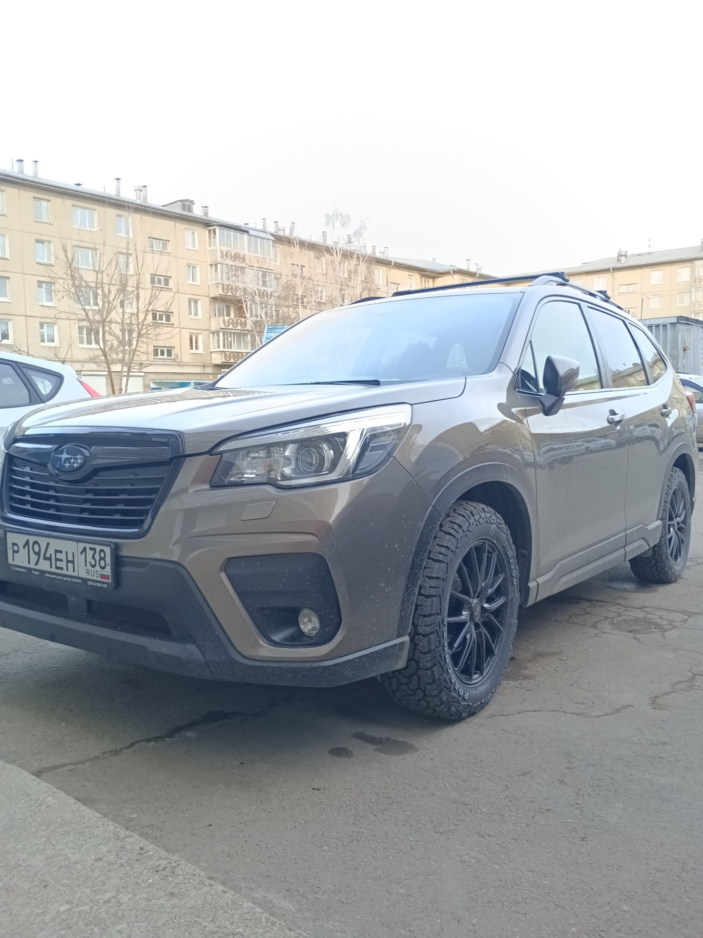 Black edition — Subaru Forester (SK), 2 л, 2020 года | тюнинг | DRIVE2