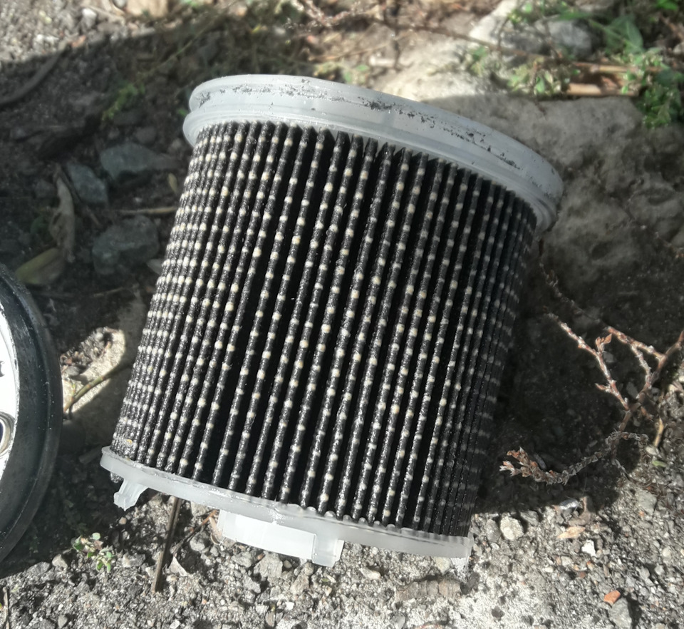 Распил топливного фильтра RENAULT 164008737R — Renault Megane III, 1,6 ...