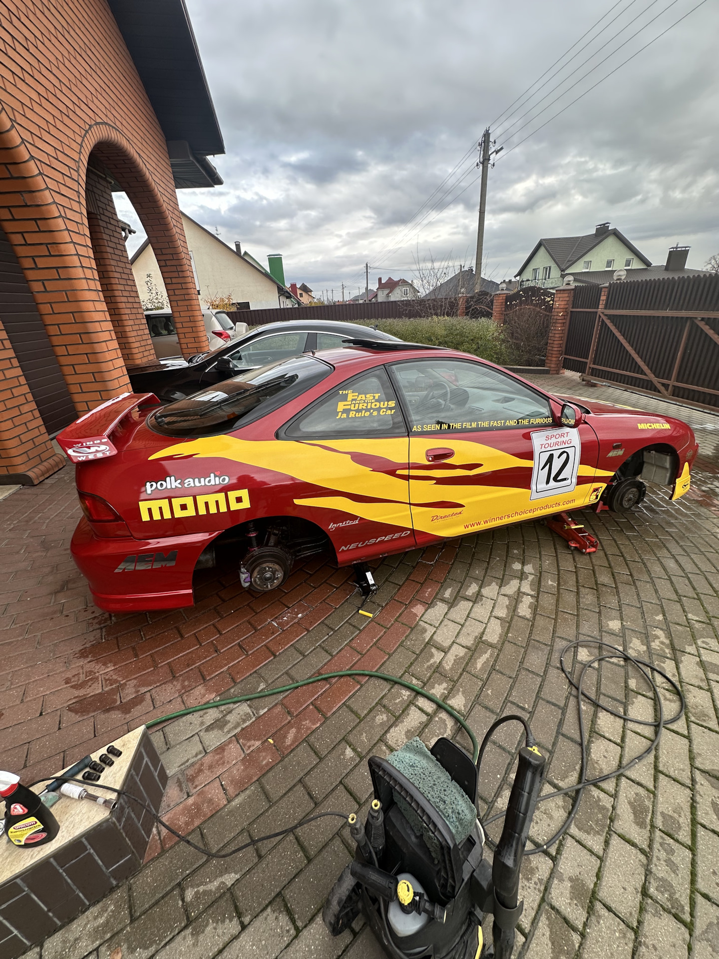 Установил колеса Momo gt2 — Acura Integra (DC2/DC4/DB7/DB8), 1,8 л ...