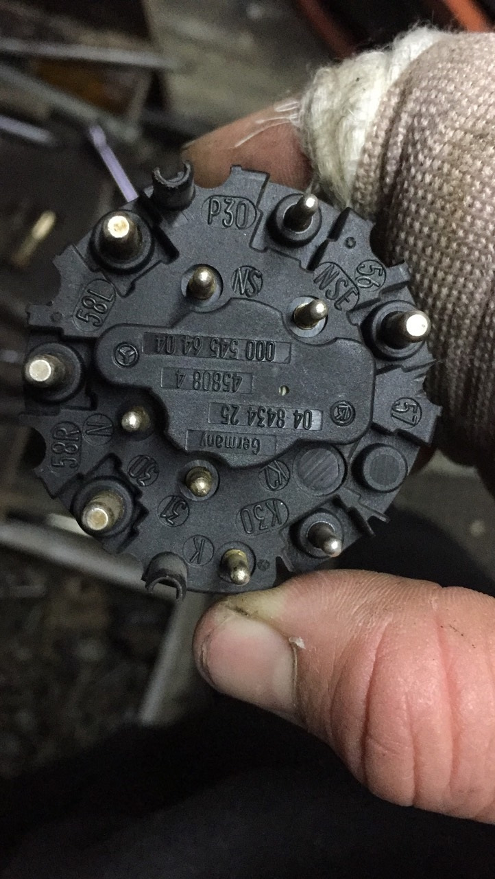 A0005456404 Выключатель, головной свет Mercedes | Запчасти на DRIVE2