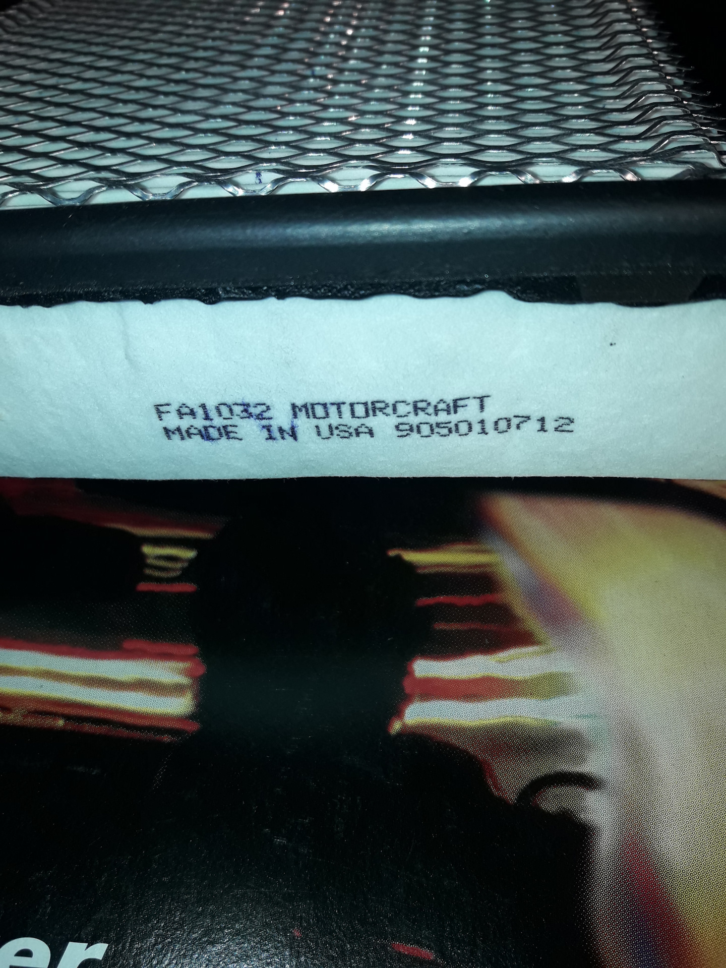 Фильтр воздушный Моторкрафт.Продажа — Ford Crown Victoria (1G), 4,6 л ...