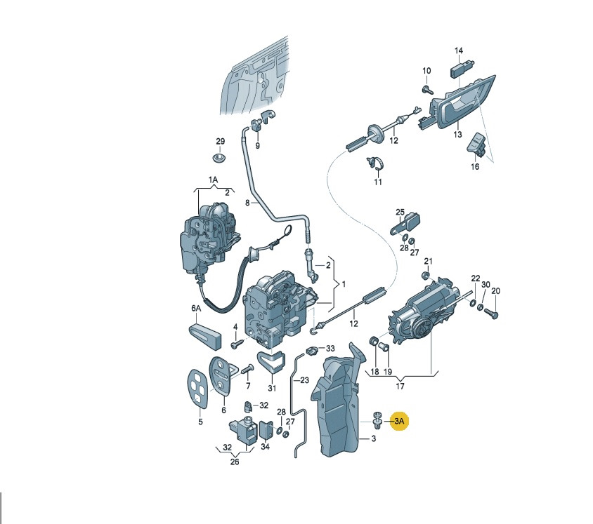 Доводчик дверей. — Audi A8 (D3), 4,2 л, 2008 года | своими руками | DRIVE2