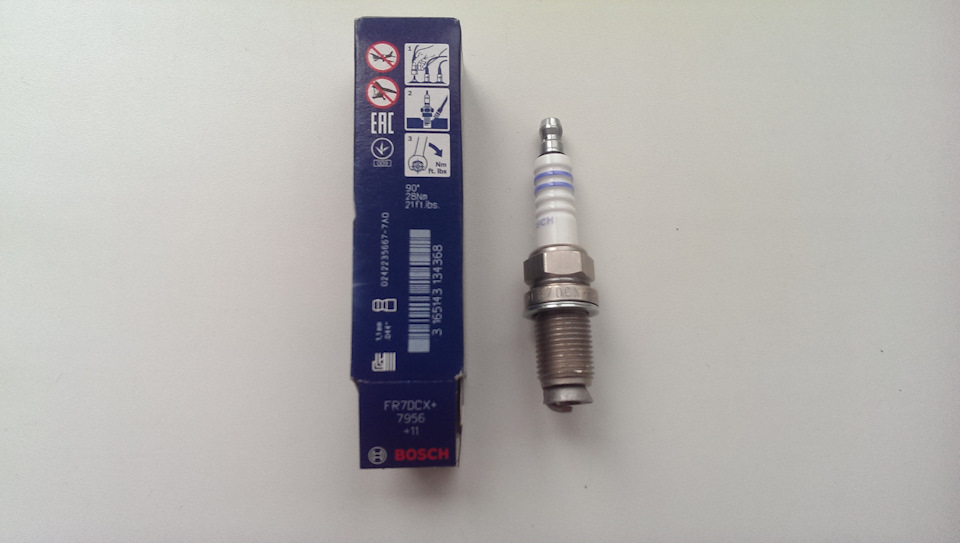 FR7DCX Свеча зажигания BOSCH | Запчасти на DRIVE2