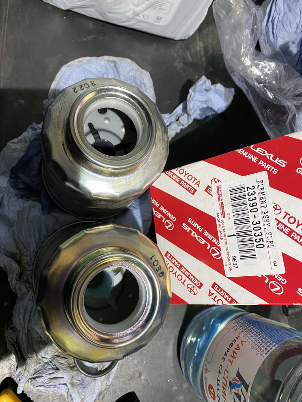 2339030350 Фильтр топлвный дизель TOYOTA LEXUS | Запчасти на DRIVE2