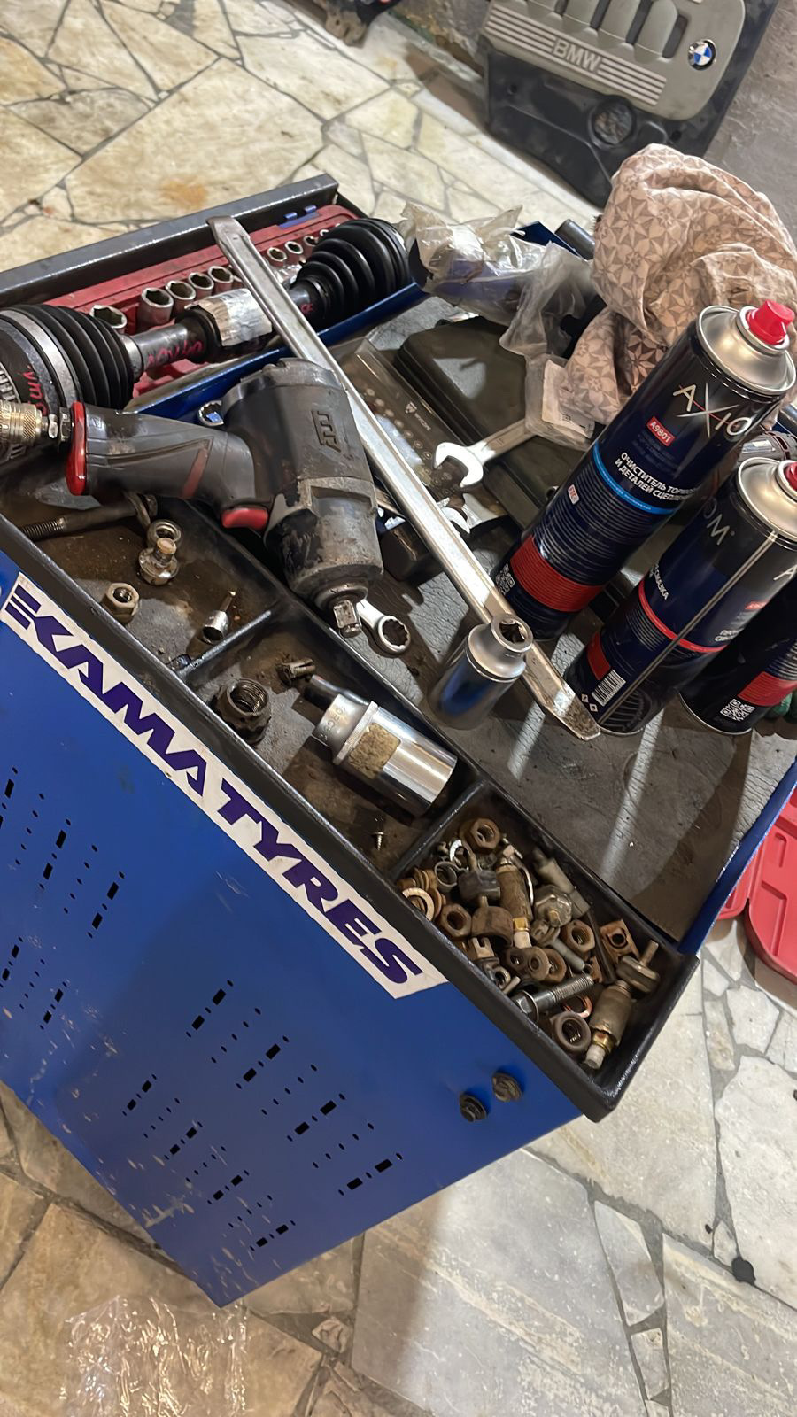 Замена привода (левый) — Toyota Camry (XV40), 2,4 л, 2009 года | визит ...