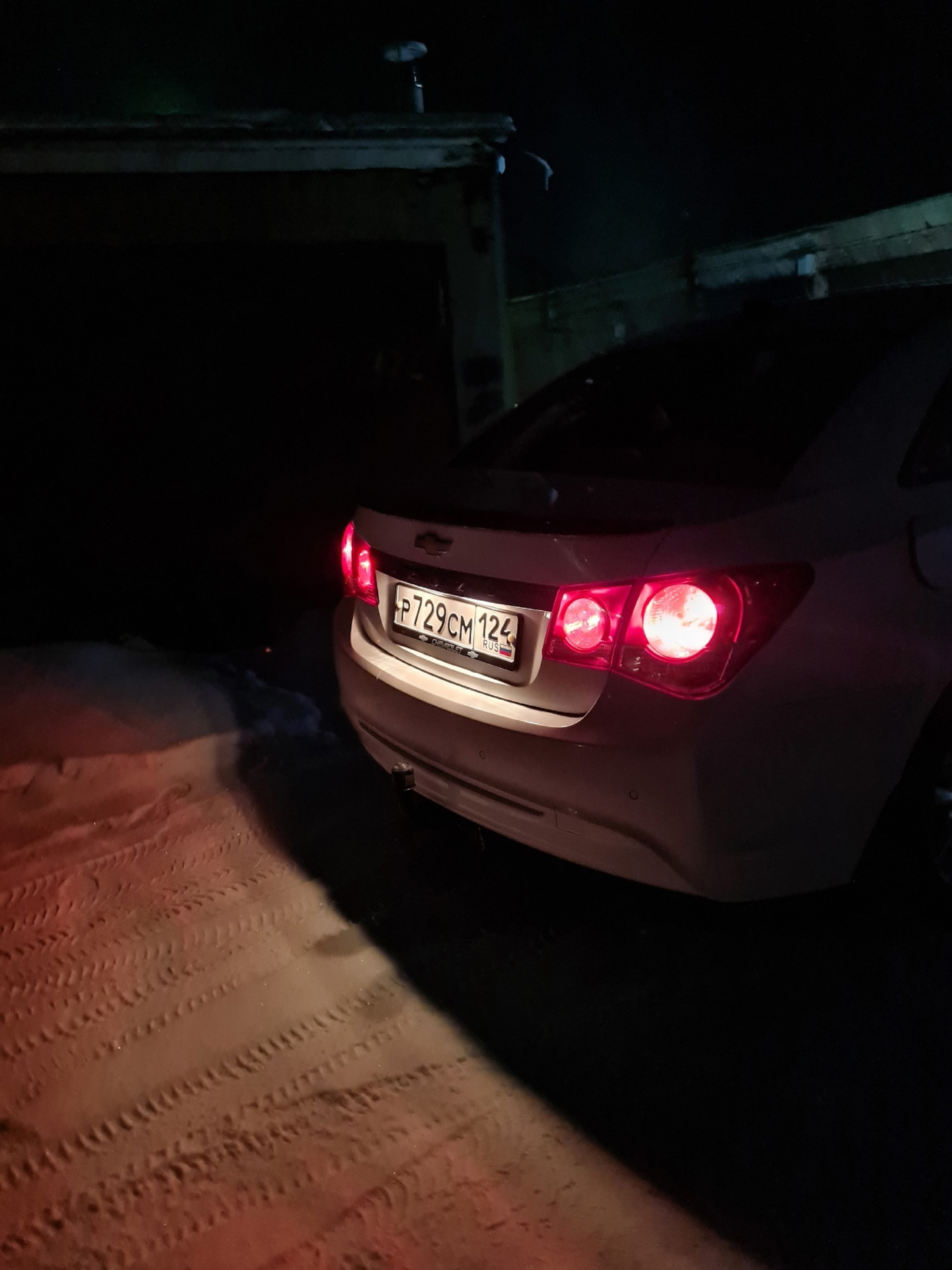 Задние фонари в стиле Corvette — Chevrolet Cruze (1G), 1,6 л, 2013 года ...