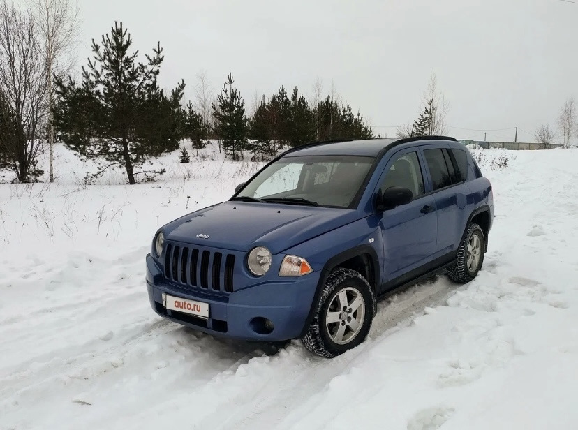 Покупаем синий жип😰🚙 — Jeep Compass (1G), 2,4 л, 2007 года | покупка ...