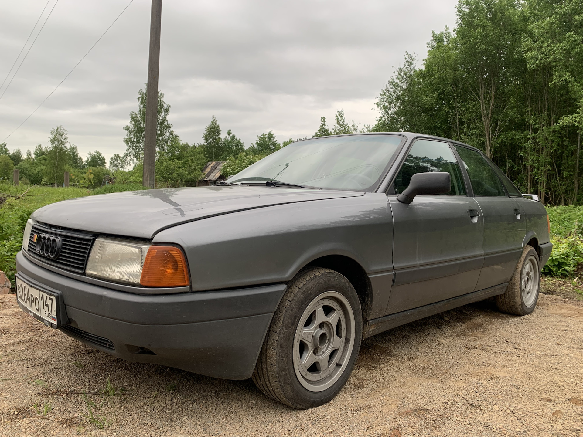 Небольшие, но приятные изменения — Audi 80 (B3), 1,8 л., 1991 года | колёсные диски | DRIVE2