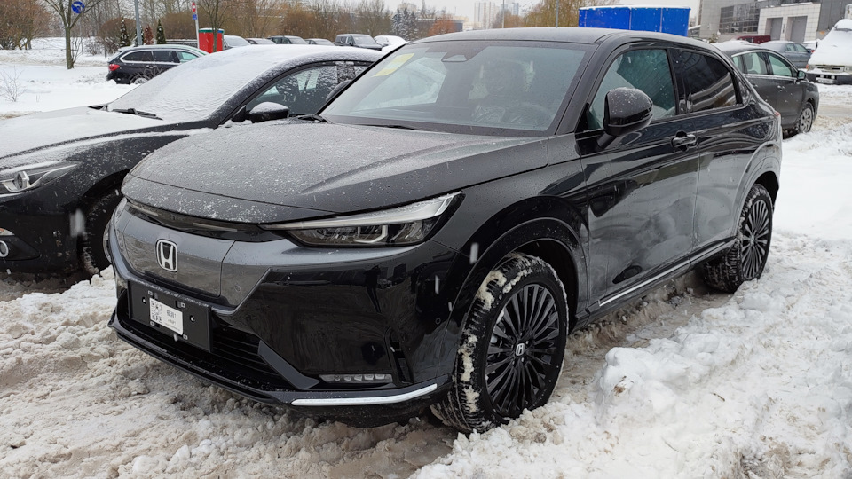Honda e:NP1 электрический 2023 | Черная полная на DRIVE2
