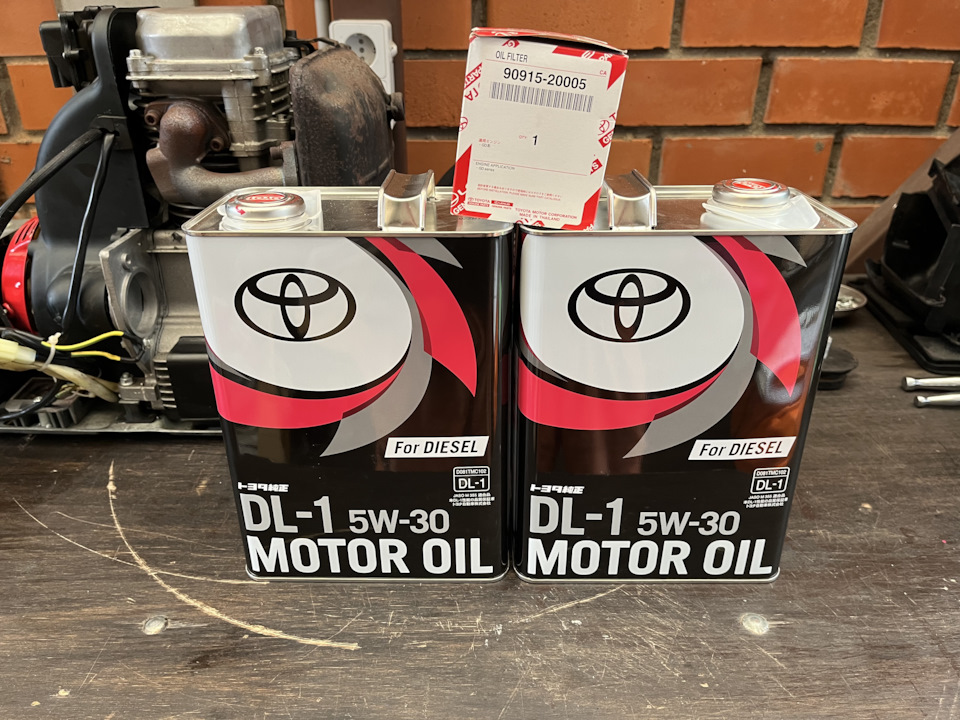 И снова межрегламентная замена масла — Toyota Fortuner (2G), 2,8 л ...