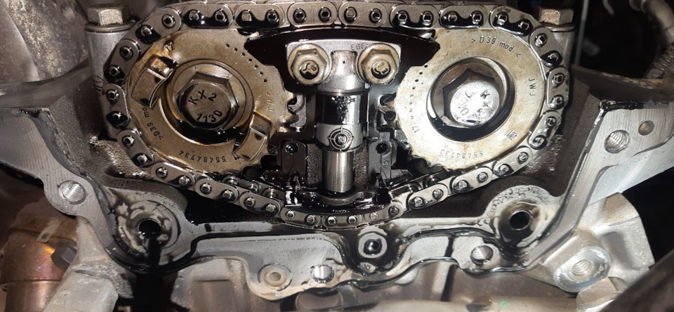 Большое ТО (замена цепи, ремня ГРМ, вкладышей) — Opel Insignia (2G), 2 ...