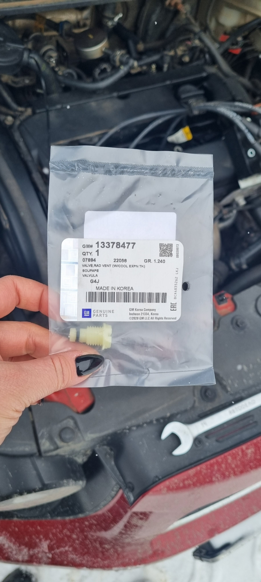 13378477 Клапан системы охлаждения GM | Запчасти на DRIVE2
