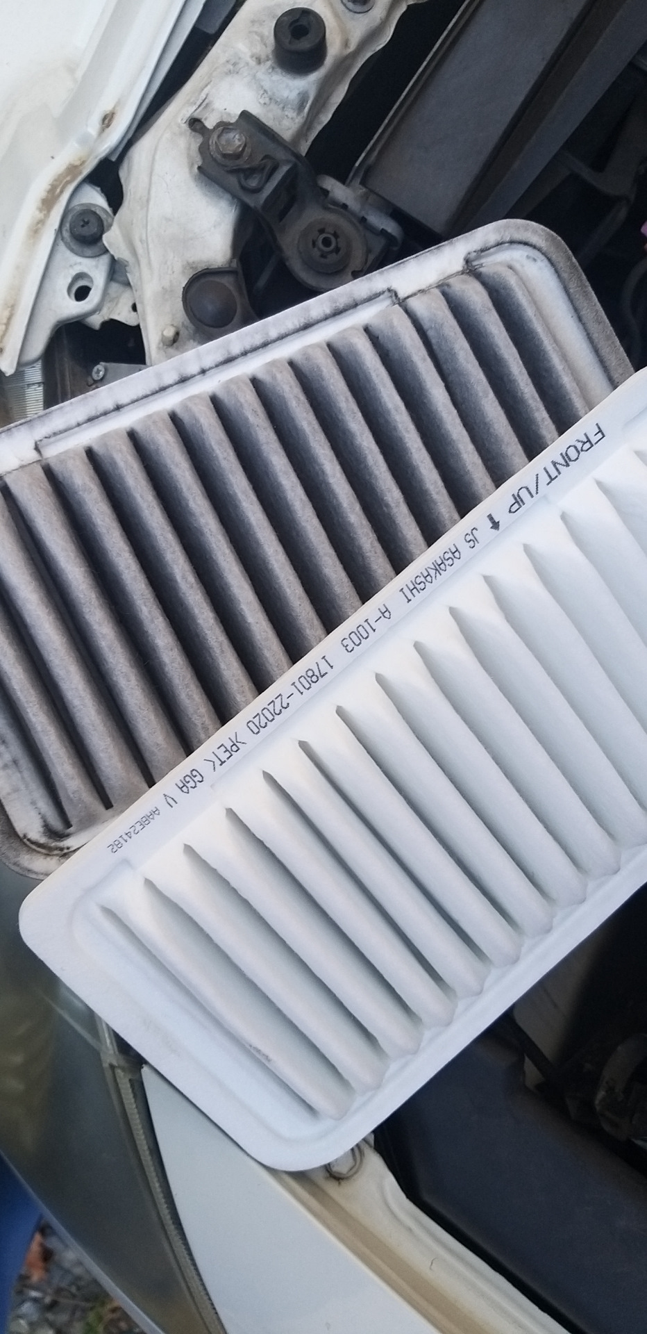 14.Очередное ТО. — Toyota Corolla RunX, 1,5 л, 2005 года | плановое ТО ...