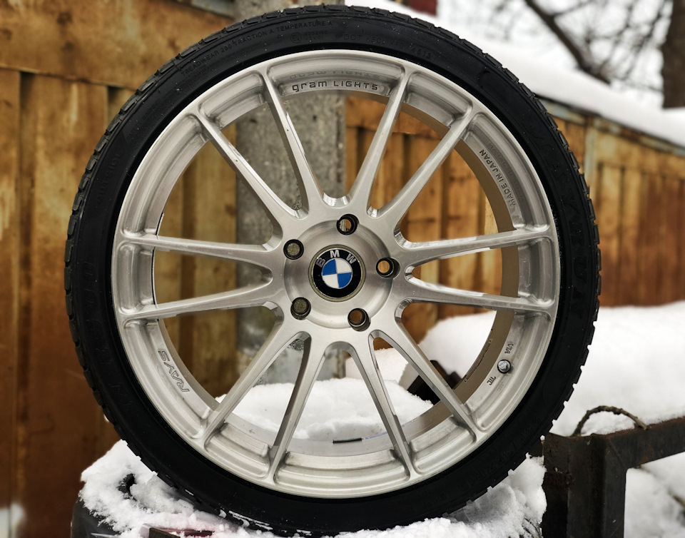 Rays 57 Motorsport G07EX R19 5/120 8,5J ET35 ET36 — X-Wheels на DRIVE2