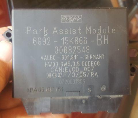 30682548 Блок управления парктрониками Volvo | Запчасти на DRIVE2