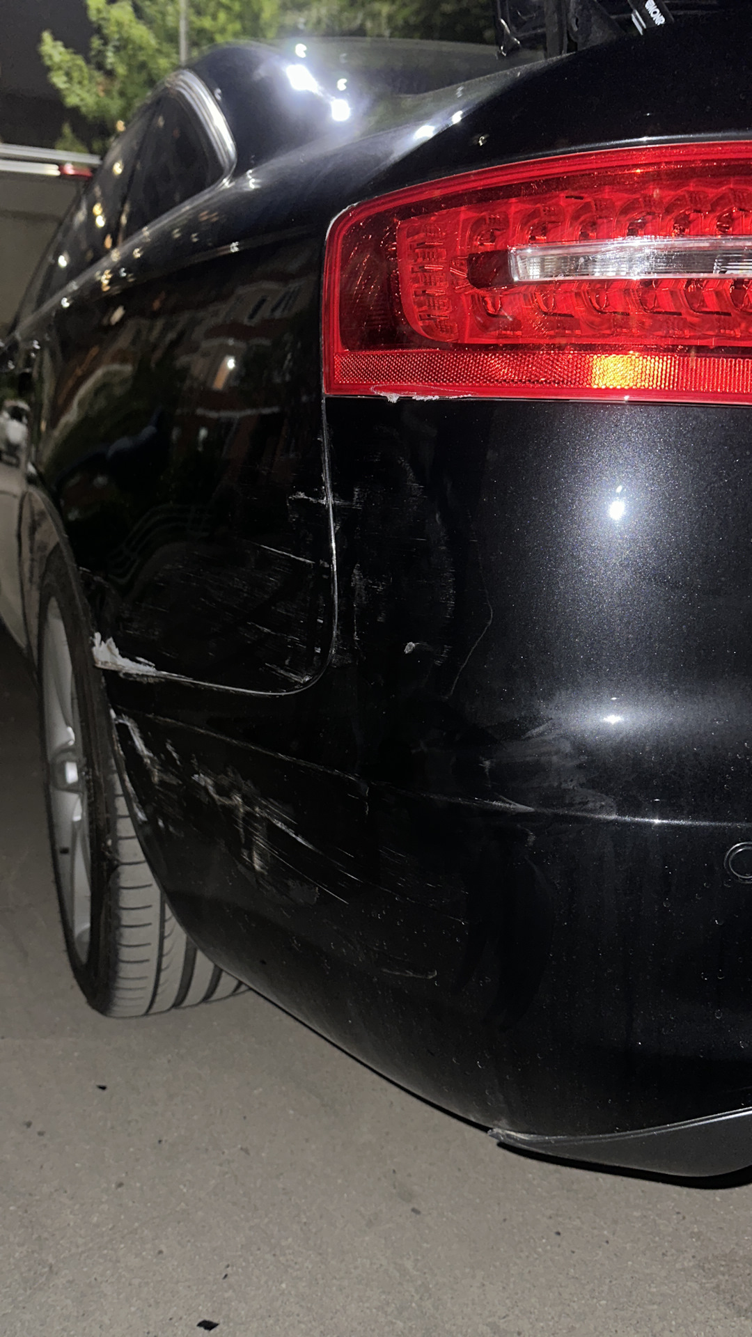 Небольшое дтп — Audi A6 (C6), 2,8 л, 2010 года | ДТП | DRIVE2