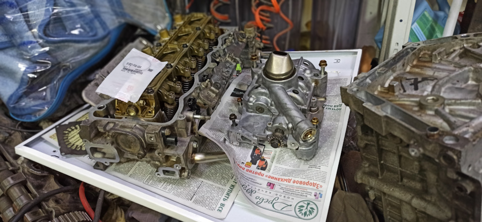 R20a2 Капитал-шоу Часть 3 — Honda CR-V (RE), 2 л, 2008 года | визит на ...