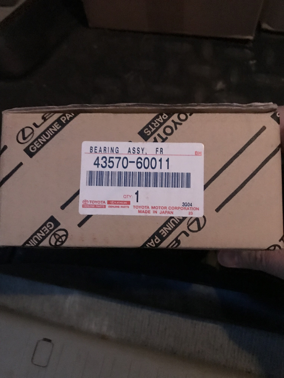 4357060011 Ступица в сборе TOYOTA LEXUS | Запчасти на DRIVE2