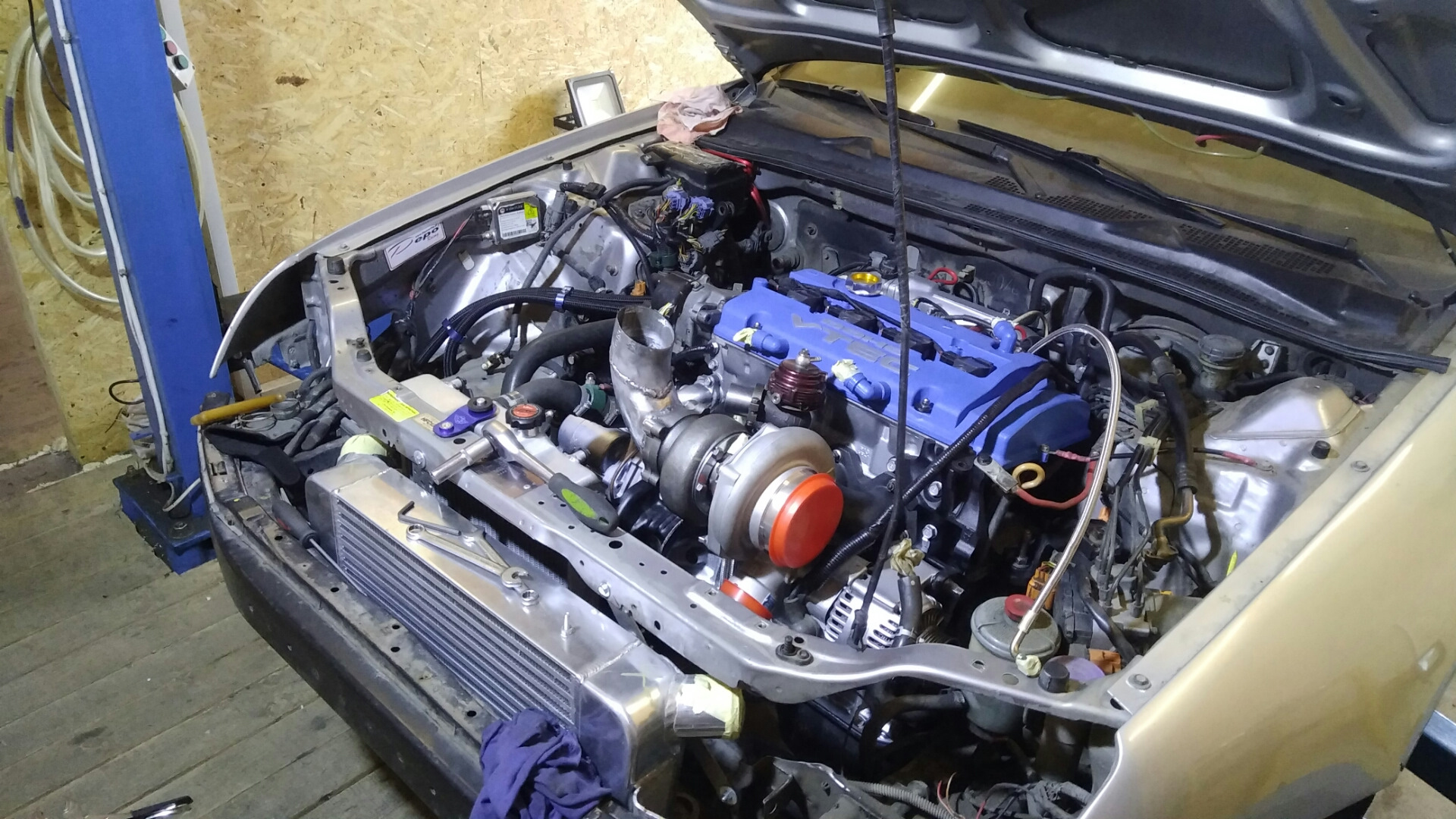 Первый запуск. Уже с турбиной! — Honda Prelude (BB5/BB6/BB7/BB8/BB9), 2 ...