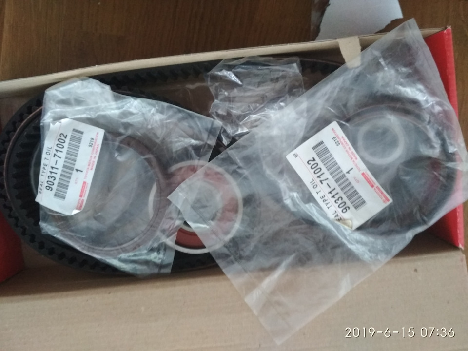 Замена ремня ГРМ — Lexus LS (UCF30), 4,3 л, 2004 года | плановое ТО ...