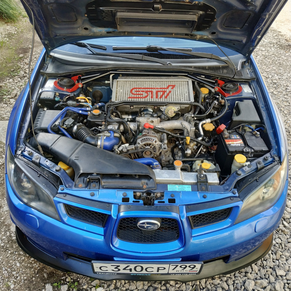 Техничка. — Subaru Impreza WRX (GD/GG), 2 л, 2006 года | расходники | DRIVE2