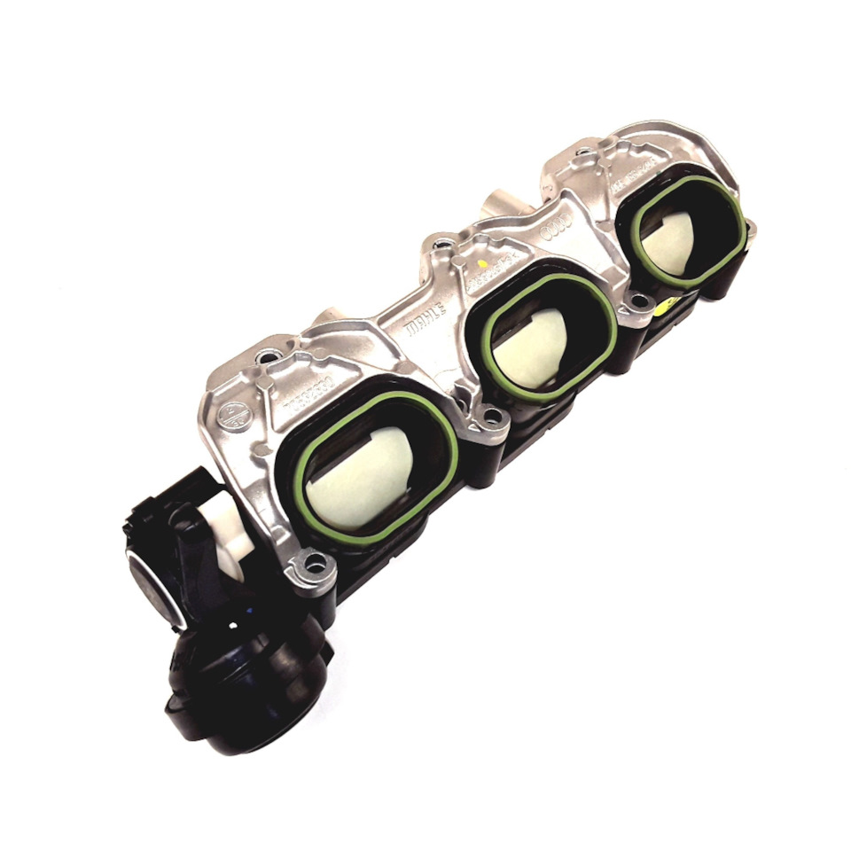 06E133109BE Нижняя часть впускногоколлектора с вак. приводом итопливной ...