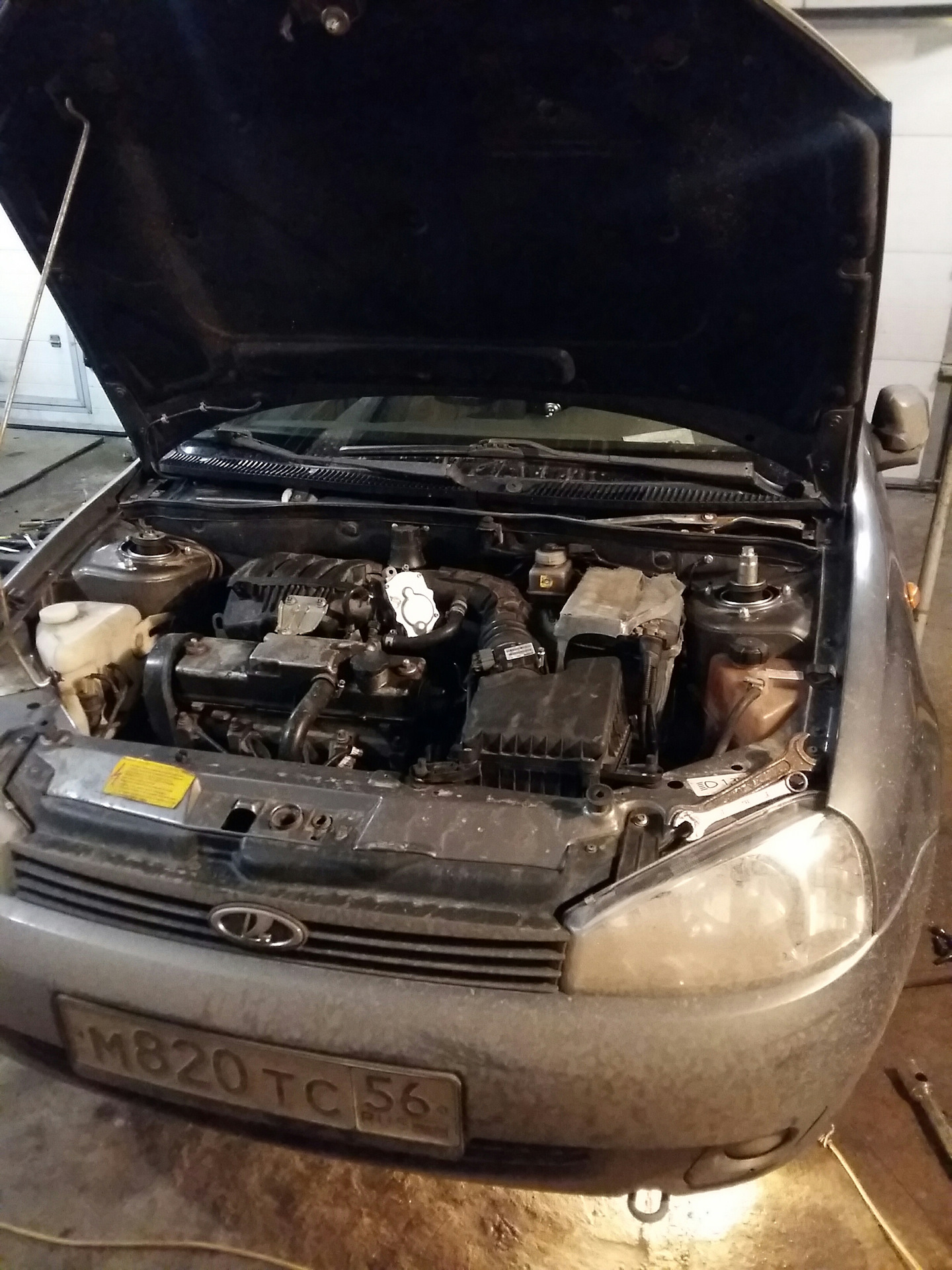 Купил химию, посмотрим на результат) — Toyota Mark II (90), 2,5 л, 1997 ...