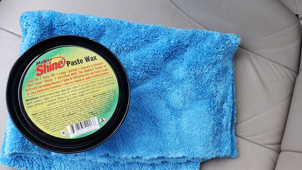 Воск Magna Shine paste wax PW-16 — Toyota Camry (XV40), 3,5 л, 2008 ...